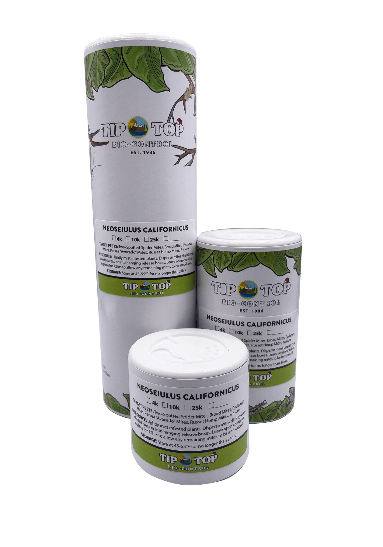 Neoseiulus (Amblyseius) californicus - Generalist, Tolerates High Heat